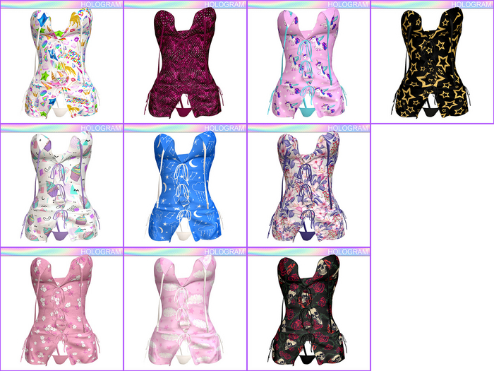Second Life Marketplace Fatpack Outfit